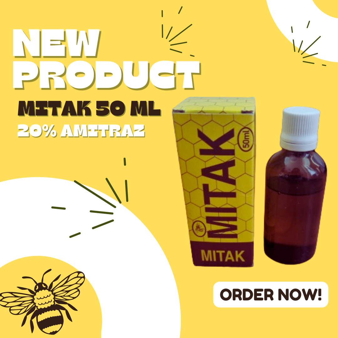 MITAK 50 ml , 20% Amitraz, Varroa, BEE (SIMILAR TO SCABATOX , KENAZ ...