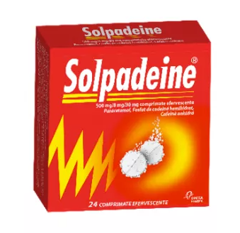 Solpadeine, 500 mg, 24 effervescent tablets – storeofhealth