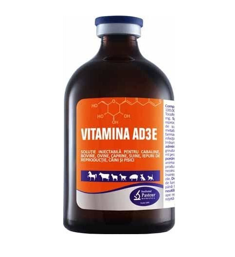 VITAMIN AD3E - Oral Solution for Horses, Cattle, Sheep, Goats, Pigs, D ...