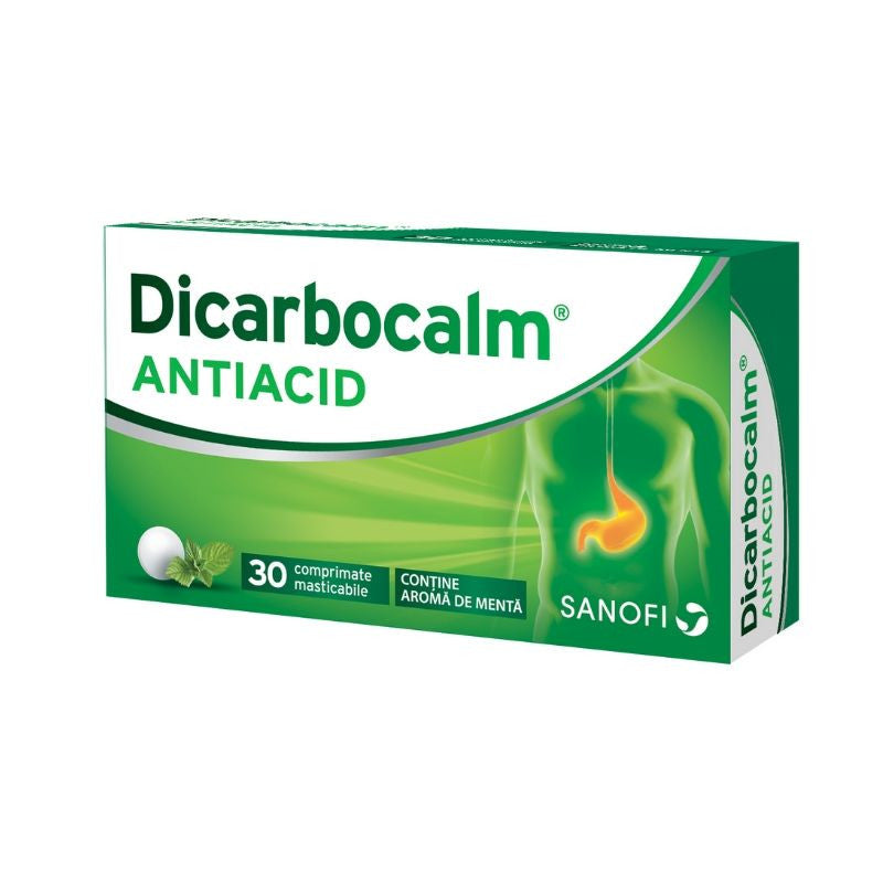 Dicarbocalm, 2x30 tablets, Zentiva – storeofhealth