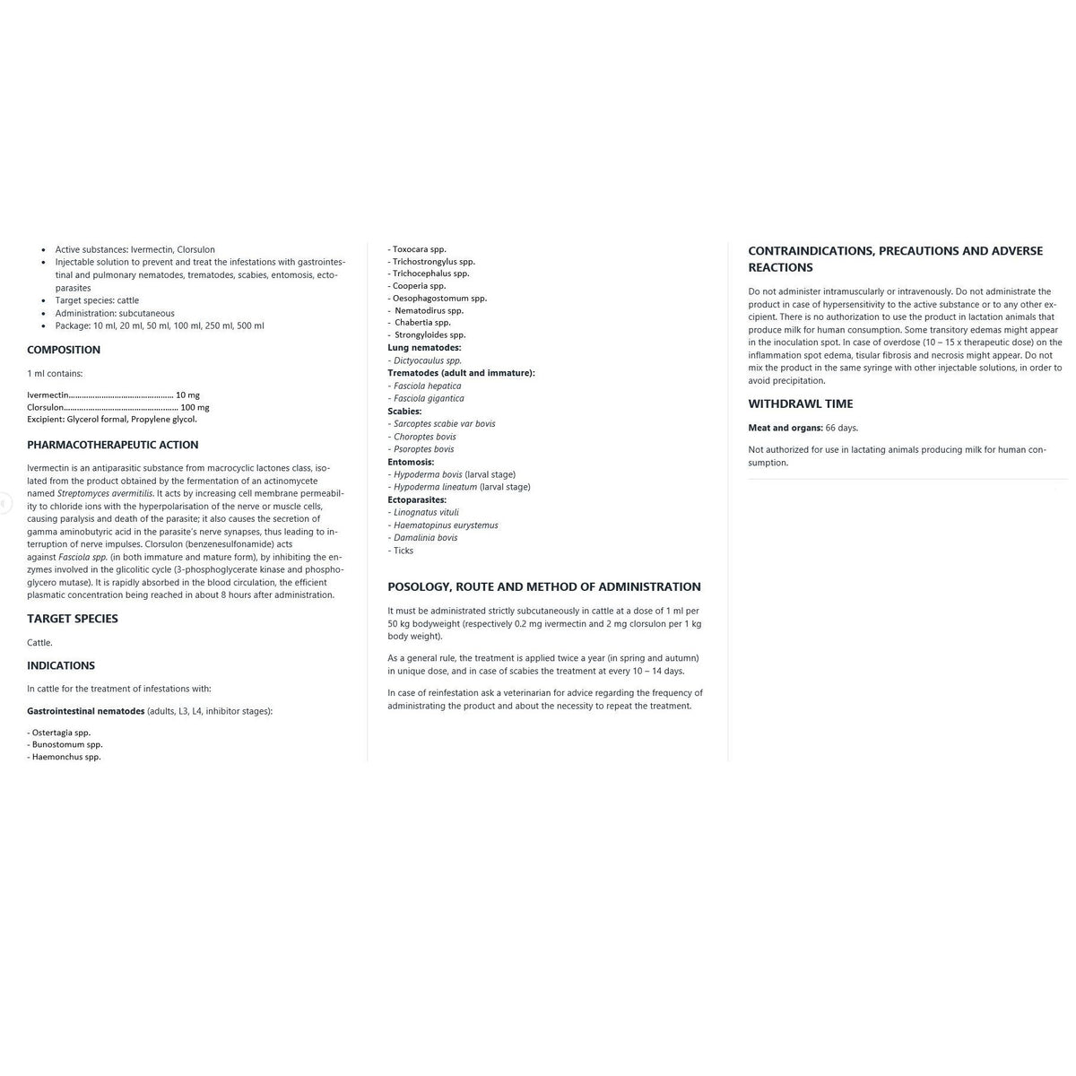 Evomec Plus Dewormer 1% Ivermectin 10% Clorsulon for Dogs,Sheeps,Cattl ...