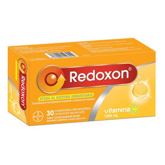 Redoxon lemon-flavored , 30 effervescent tablets, Bayer – storeofhealth